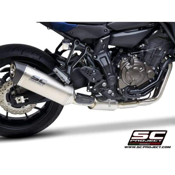 SC Project Full 2-1 stainless steel exhaust system, with SC1-S titanium ...