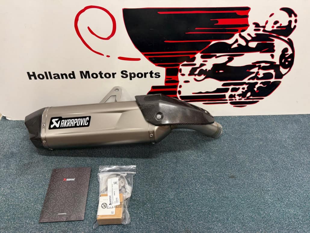 Akrapovic titanium uitlaat demper - Holland Motor Sports