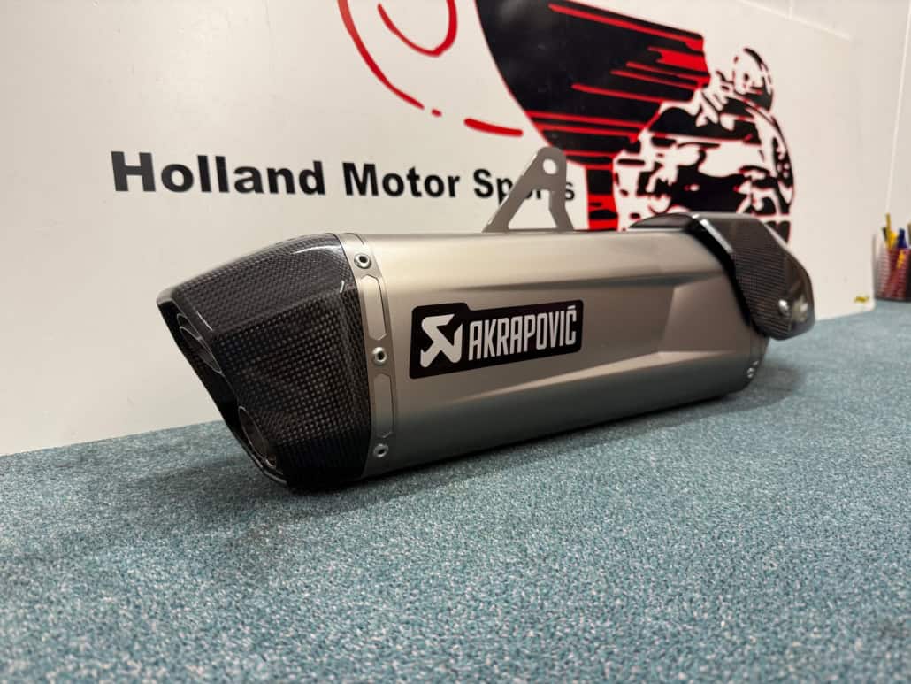 Akrapovic titanium uitlaat demper - Holland Motor Sports