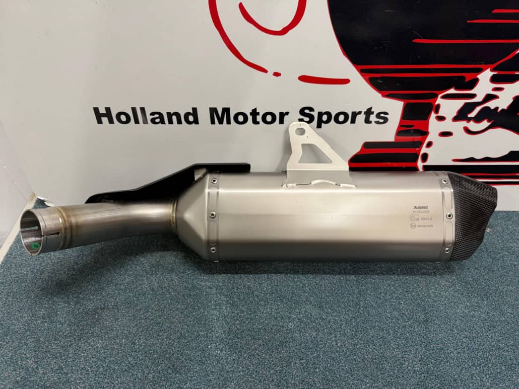 Akrapovic titanium uitlaat demper - Holland Motor Sports